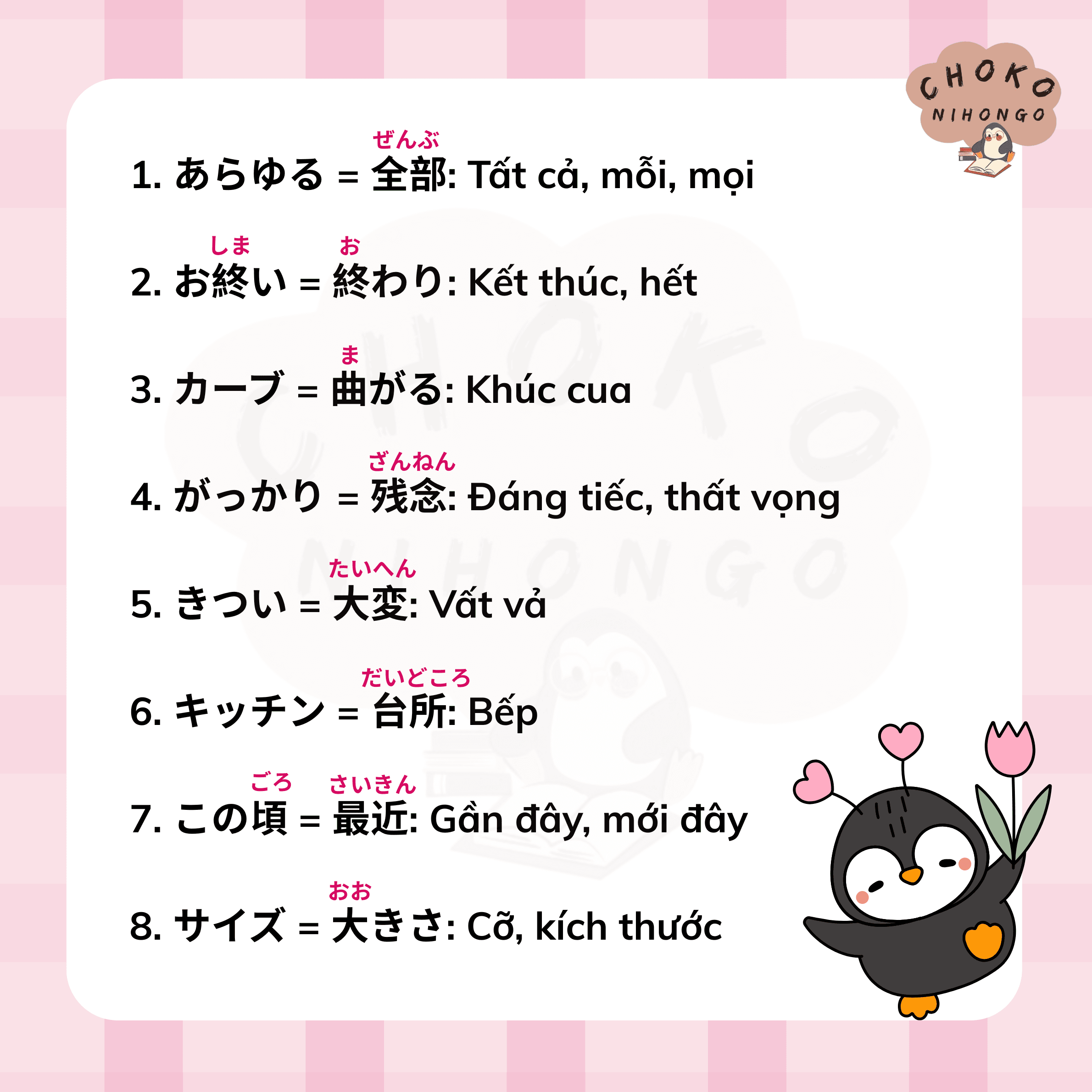 Từ Đồng Nghĩa JLPT N3 – 70+ Cặp Từ Dễ Nhầm Thường Gặp Nhất